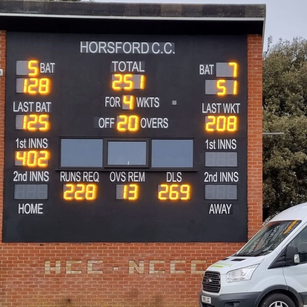 Cricket Scoreboards - Durant Scoreboards